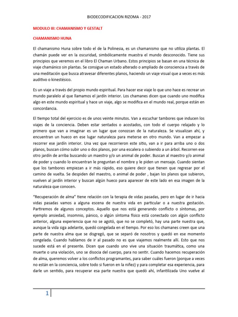 MODULO III y IV | PDF | Las emociones | Chamanismo