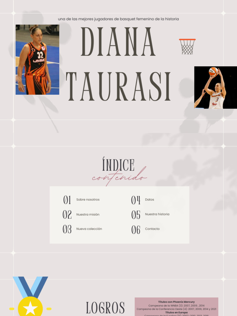 Diana Taurasi: Trayectoria en la WNBA | PDF | Competiciones deportivas ...