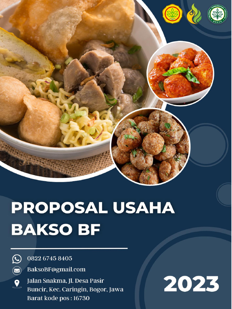 Proposal Usaha Bakso Bovis Farm | PDF
