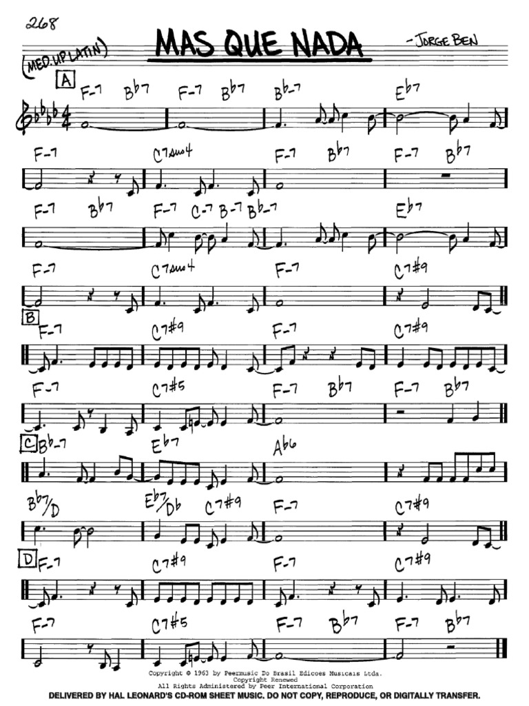 Mas Que Nada | PDF