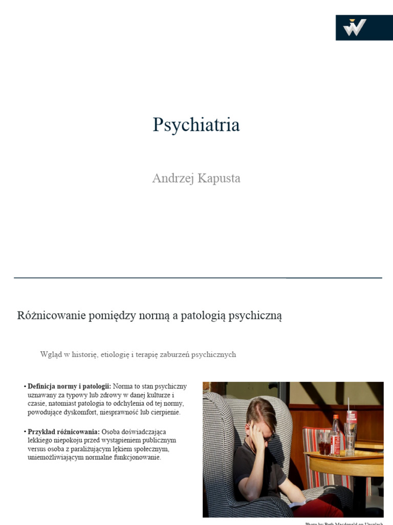 Psychiatria 2024 CH | PDF