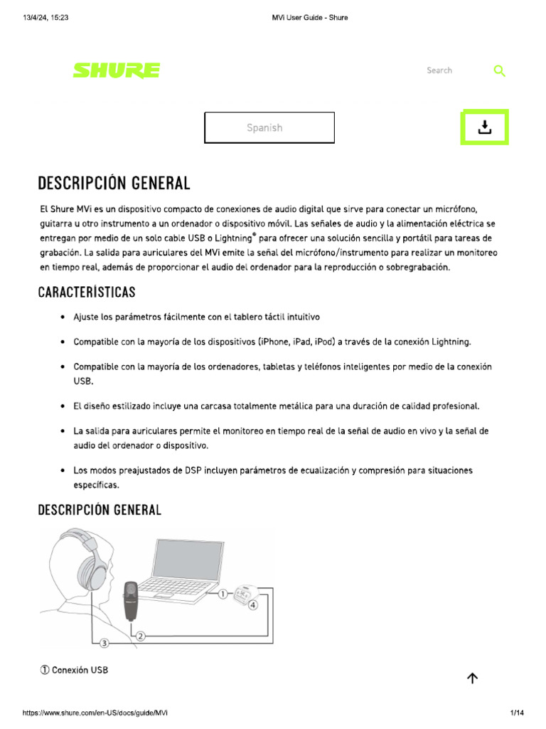 MVi User Guide - Shure | PDF