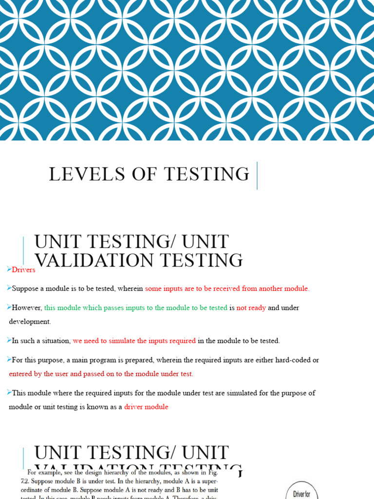 Levels of Software Testing Explained | PDF | Software Testing ...