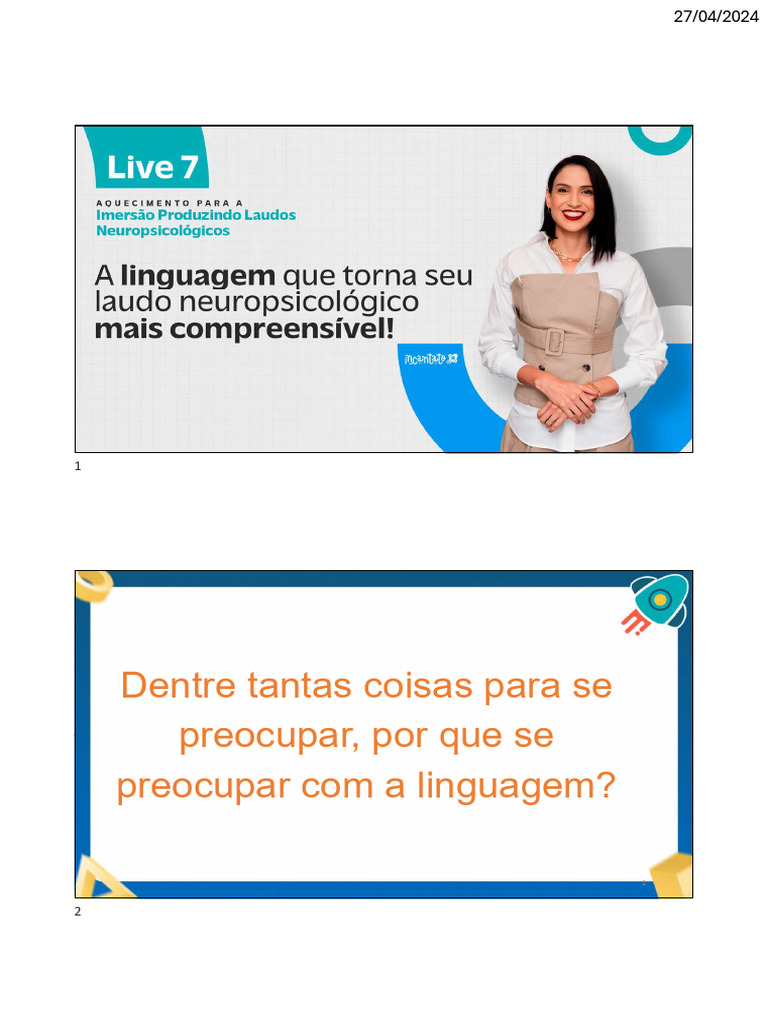 A Linguagem Que Torna Seu Laudo Neuropsicologico Mais Compreensivel ...
