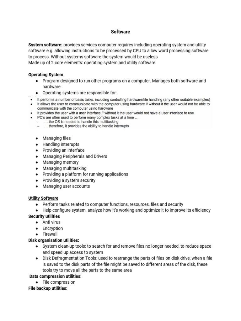 Software | PDF | Operating System | Assembly Language