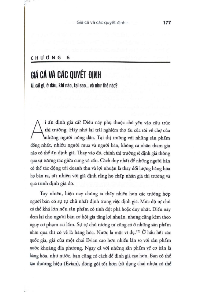 Lời Tự Thú Của Bậc Thầy Định Giá Ch6 | PDF