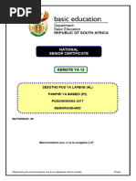 SESOTHO HL Grade 11 | PDF