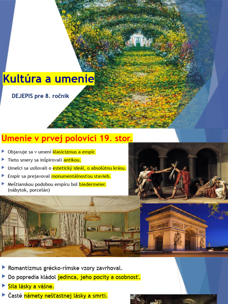 DEJ 8-Kultura A Umenie | PDF