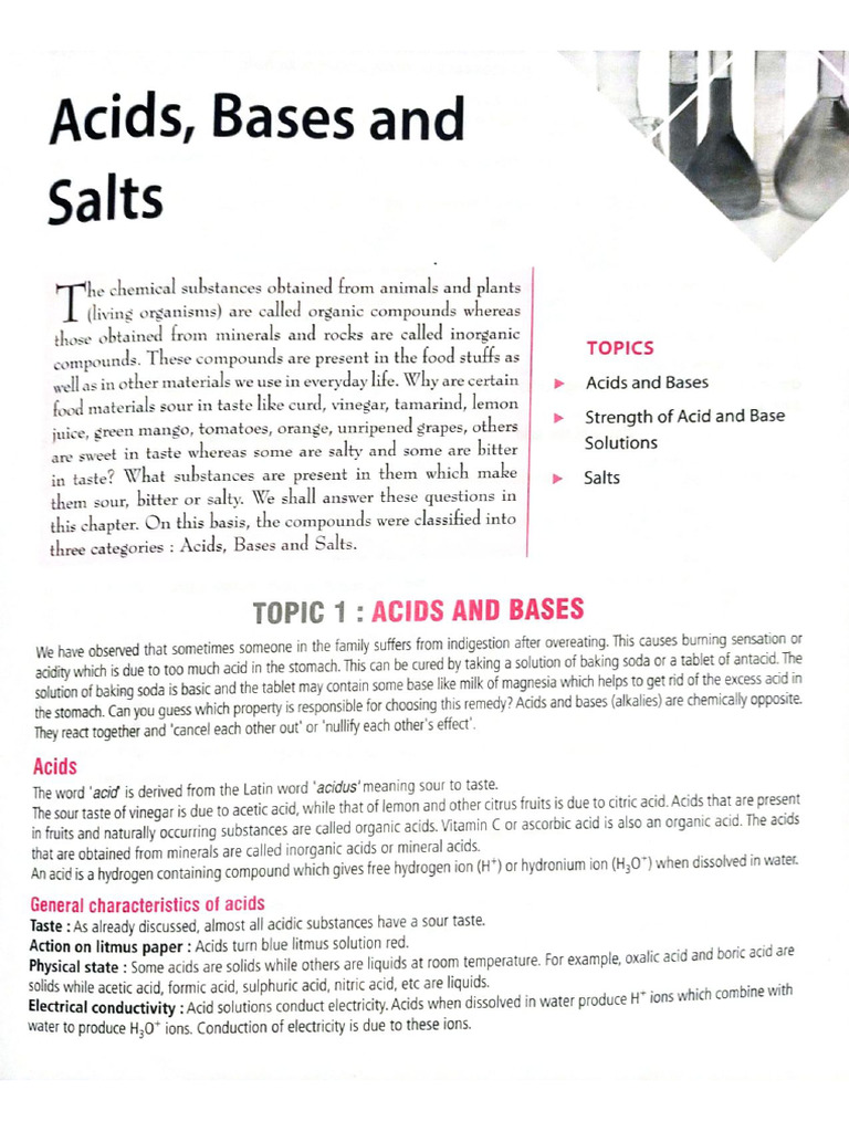 Class 10 Chap 2 Science | PDF