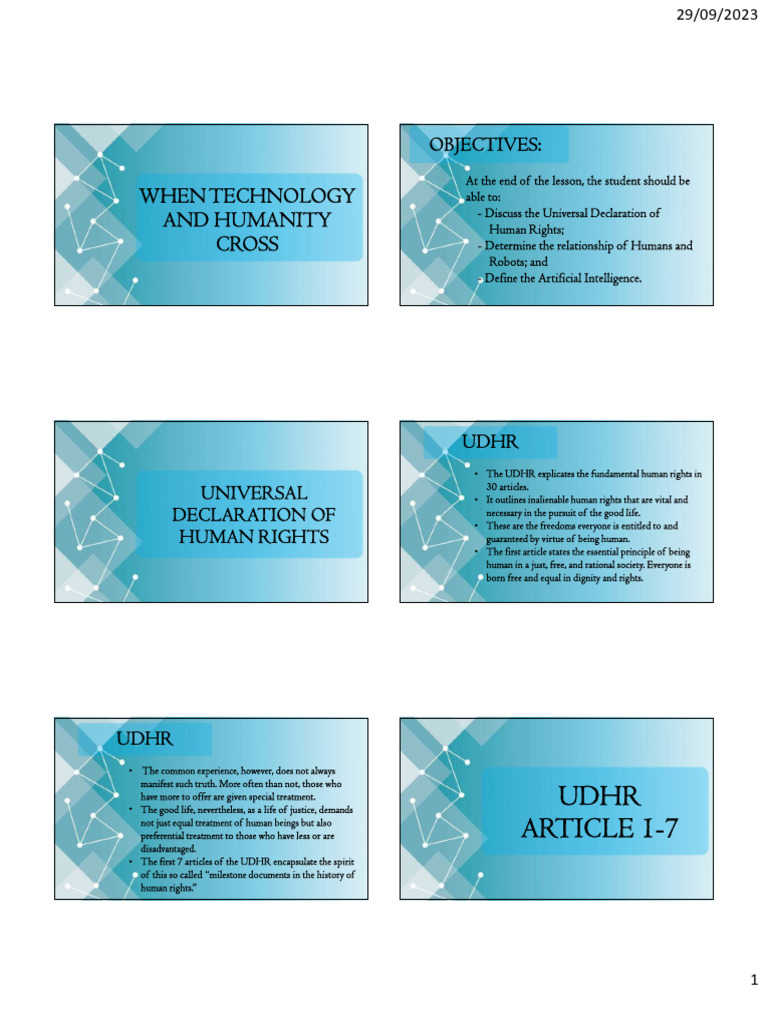 STS Lesson7 When Technology and Humanity Cross | PDF | Artificial Intelligence | Intelligence ...