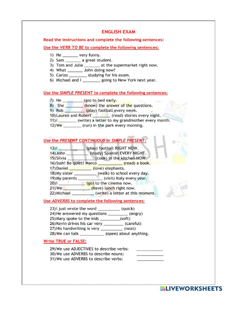 Present Simple Cont | PDF