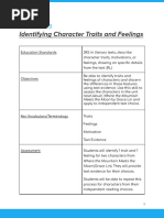 inferring Character_s Feelings and Traits | PDF | Emotions | Feeling