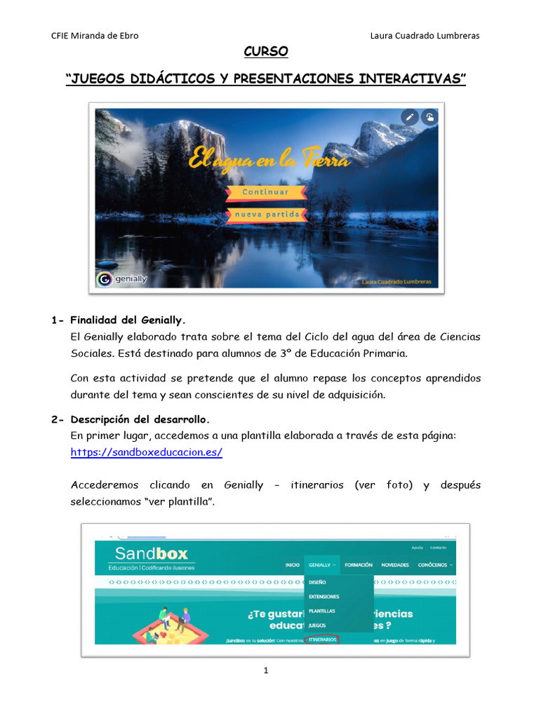 Genially Final - Laura Cuadrado | PDF