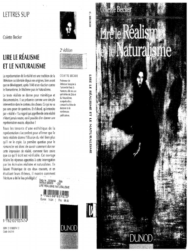 BECKER-Colette. Lire le réalisme naturalisme | PDF