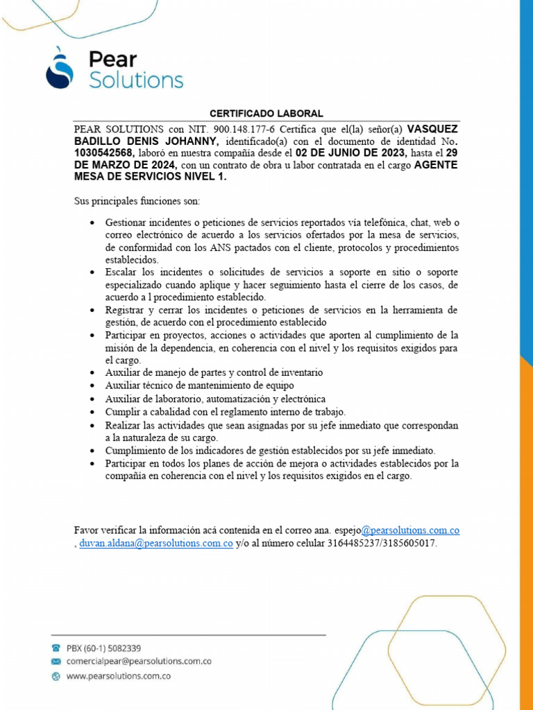 PEAR | PDF | Crecimiento personal y profesional | Finanzas y ...