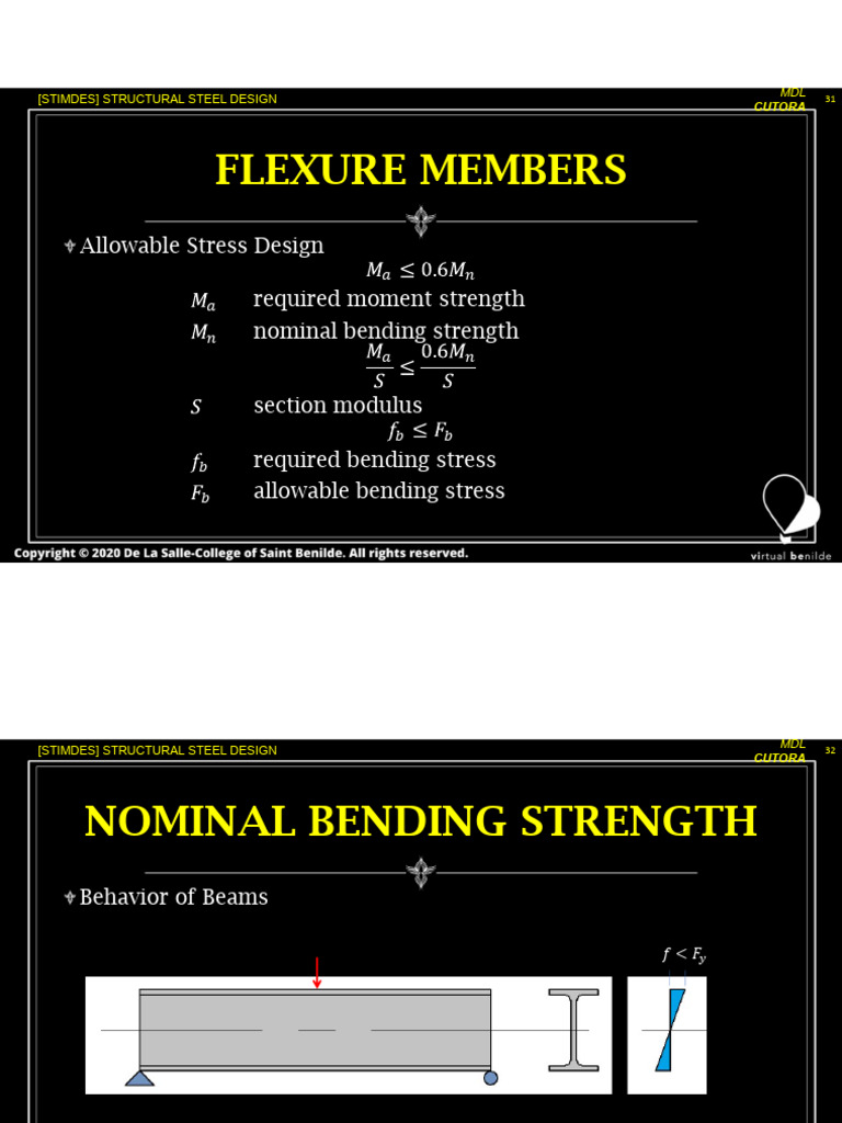 Module 8 Flexure Members | Download Free PDF | Bending | Strength Of ...