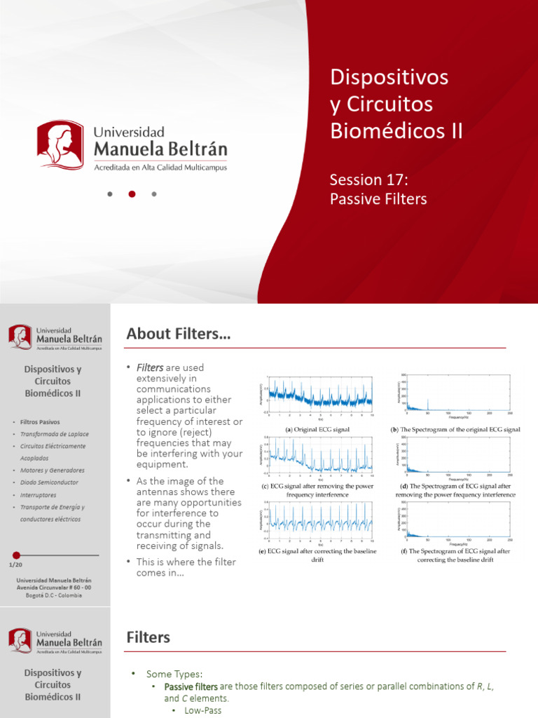 UMB - Passive Filters | PDF | Electronic Filter | Low Pass Filter