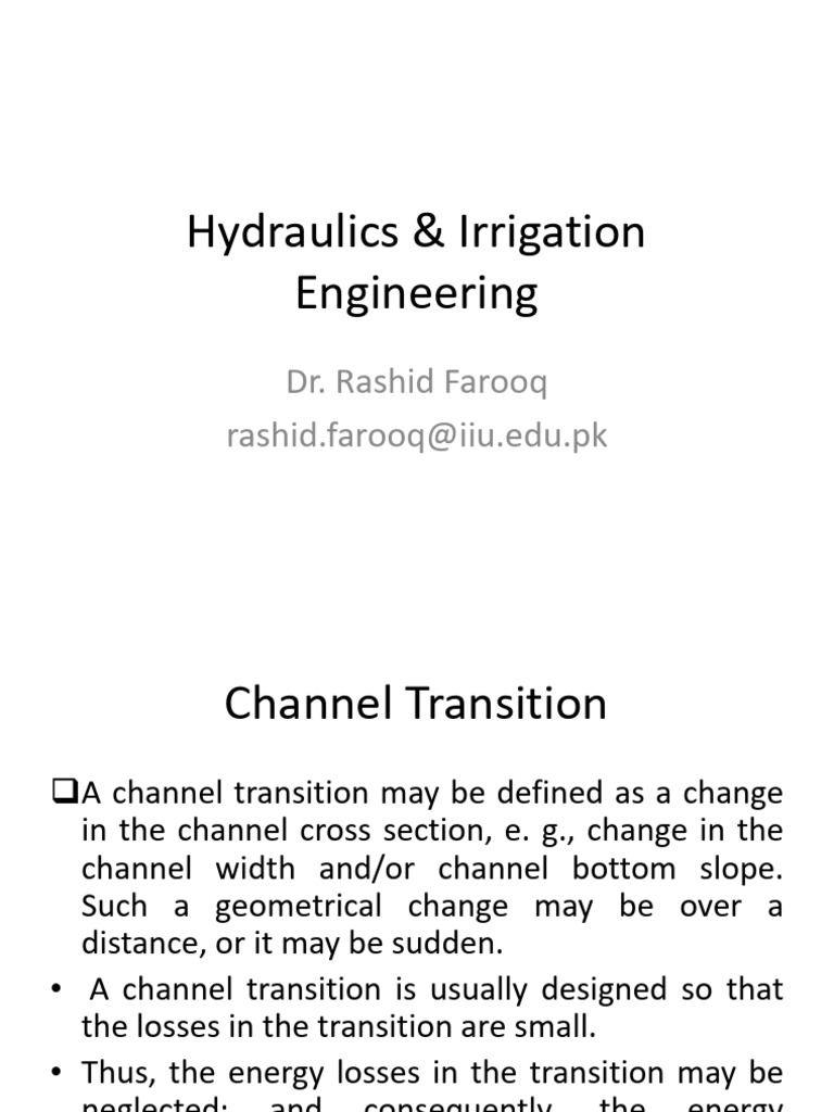2 Hydraulics Engineering2 | PDF | Applied And Interdisciplinary Physics | Continuum Mechanics