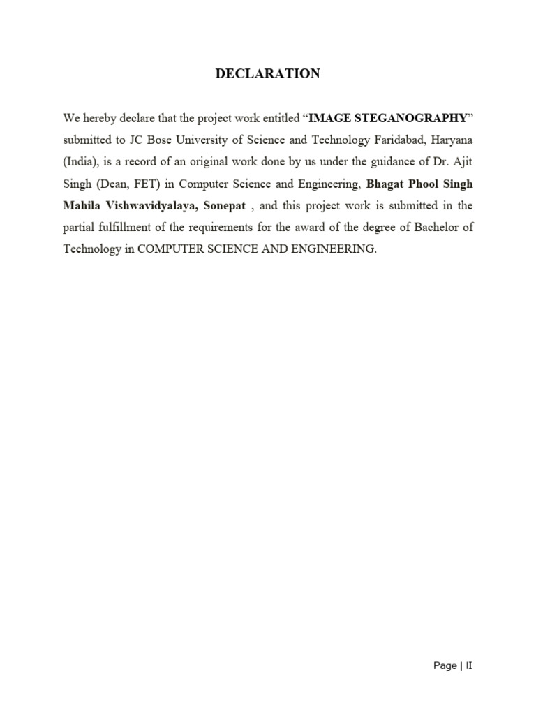 Project Report Final | PDF | Computer Security | Security