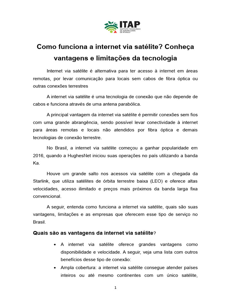 Como funciona a internet | PDF | Fibra ótica | Internet