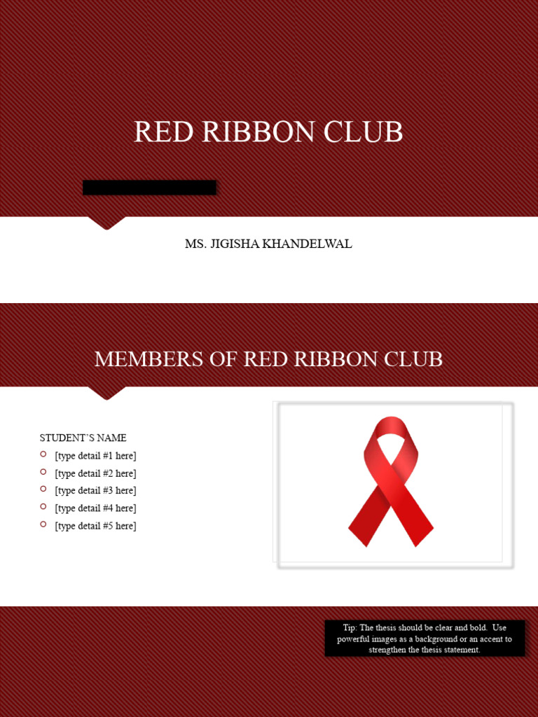 Red Ribbon Club | PDF