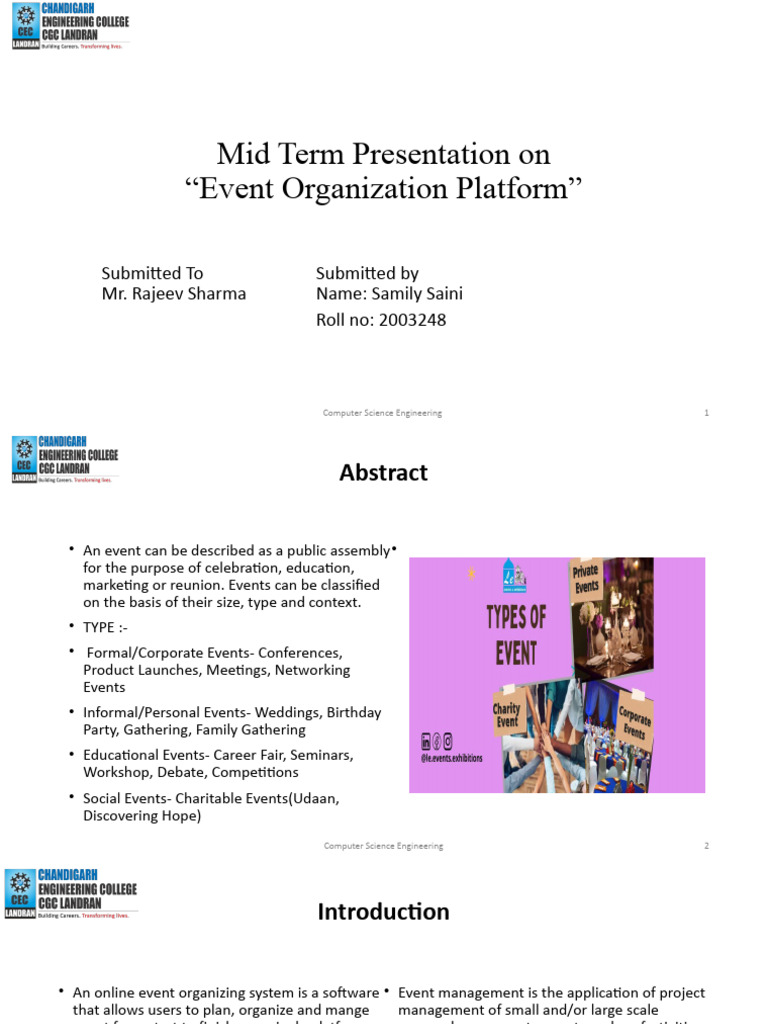 Mid term presentation | PDF | Web Development | Databases