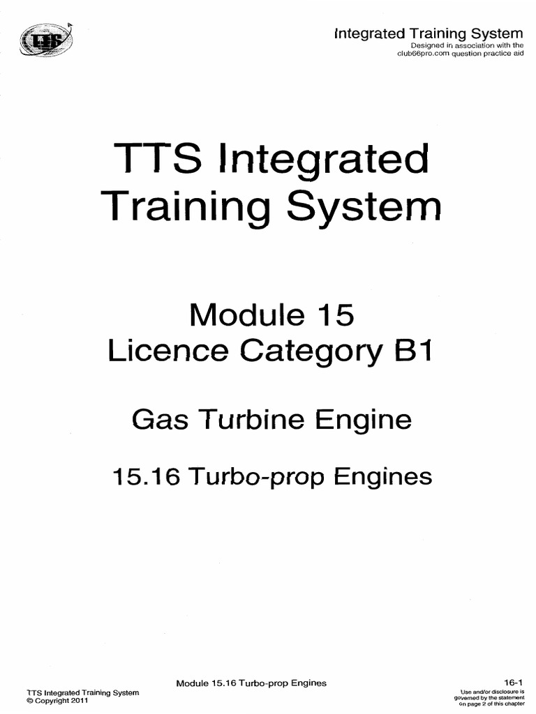 15.16 Turbo-Prop Engines | PDF | Gas Turbine | Gear