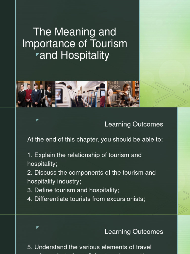Tourism Information Management - Week 1 | PDF | Tourism | Hotel