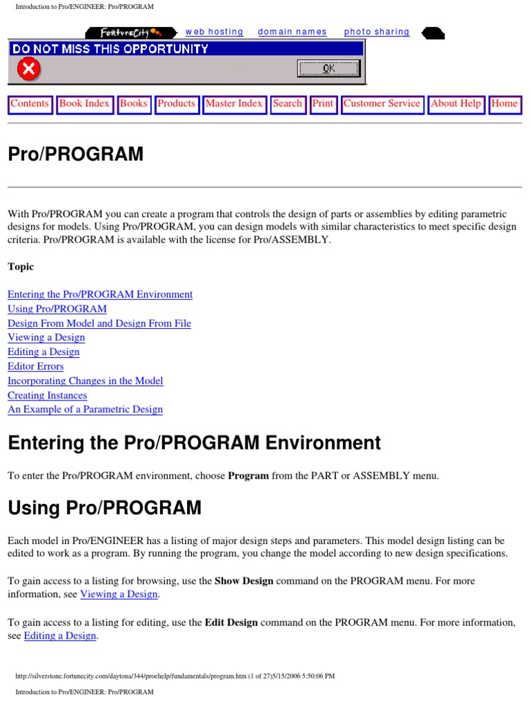 Pro Program | PDF | Command Line Interface | Parameter (Computer Programming)