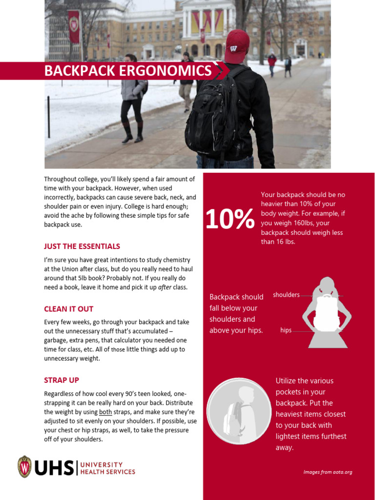 Backpack-Ergonomics | PDF | Backpack