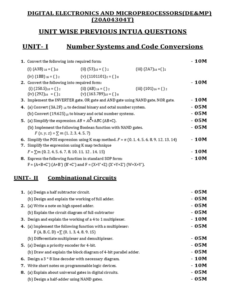 DEMP | PDF | Computer Architecture | Computer Engineering