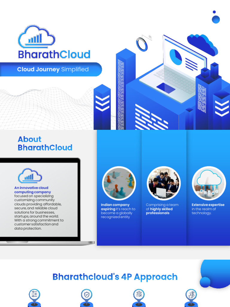 BharathCloud Corporate Deck | PDF | Cloud Computing | Security