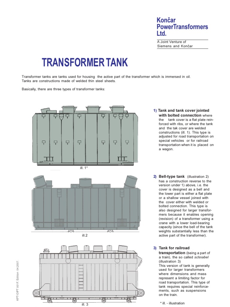 Transformer Tank | PDF | Transformer | Structural Steel