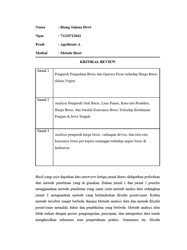 Diang Sukma Dewi-71210712042-Metode Riset | PDF