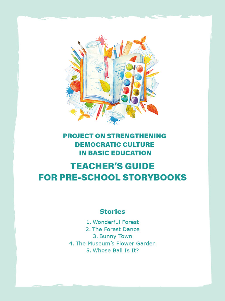 Guidebook For Teachers - Pre-School | PDF | Educational Assessment ...