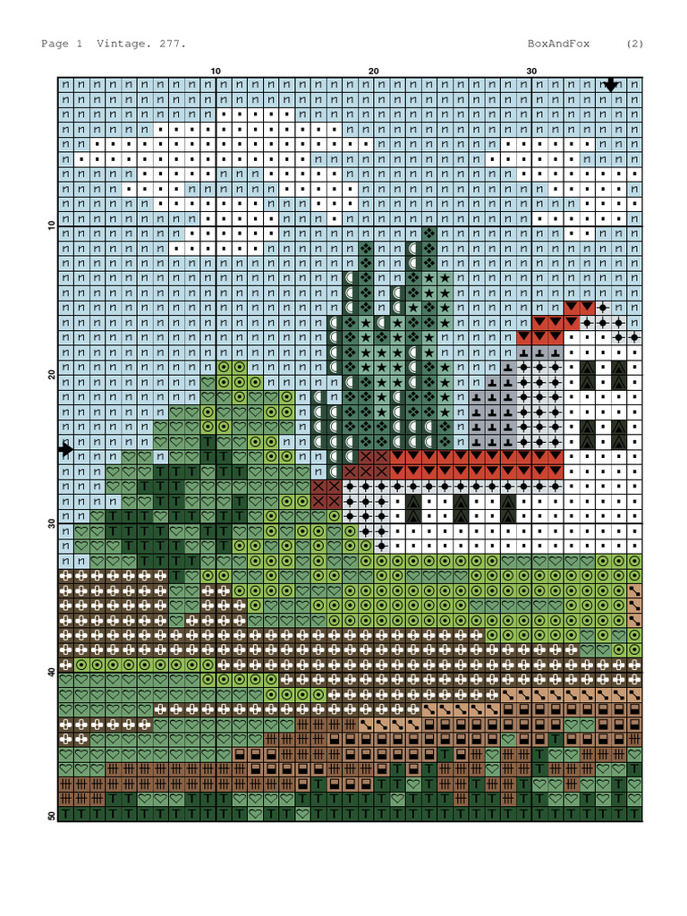 vintage_277_color_symbols_1 | PDF | Artes Textiles