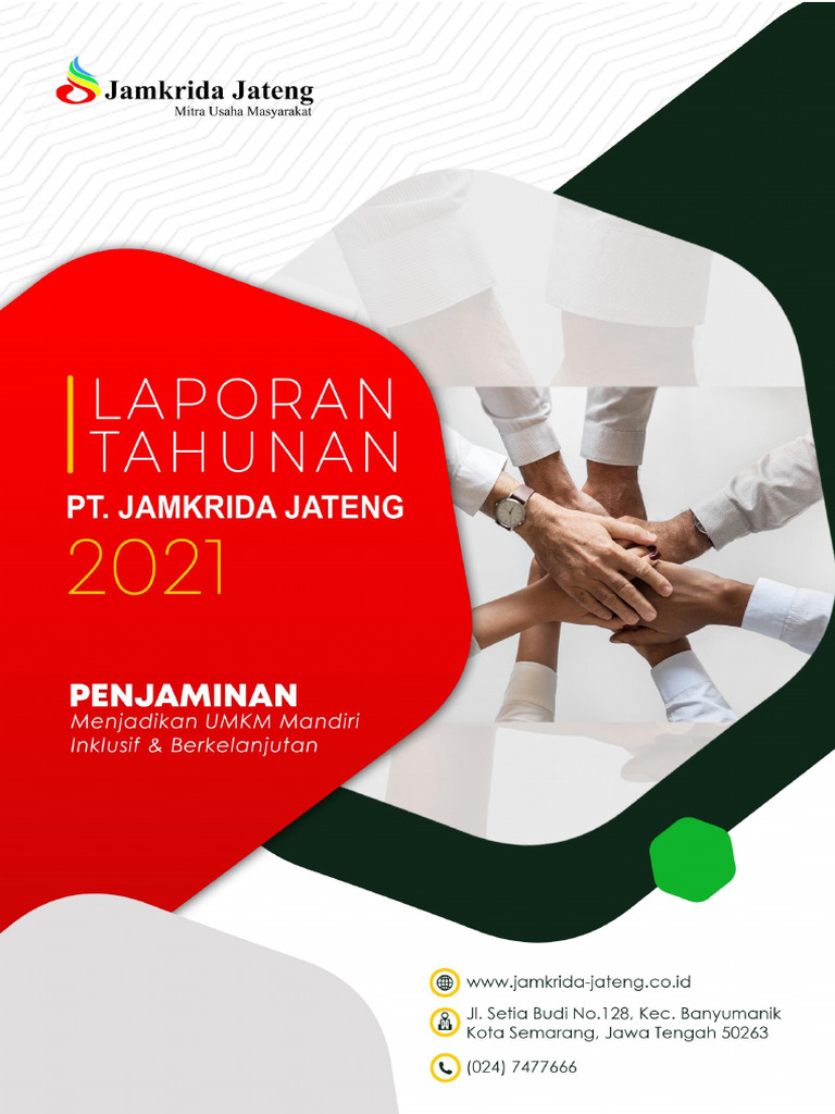 Annual Report Jamkrida Jateng Tahun 2021 Fix | PDF | Pengelolaan ...