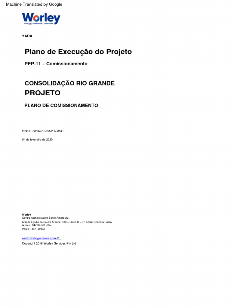 209011-00094-01-PM-PLN-0011-R2 - Commissioning Plan (PEP-11) (Português ...