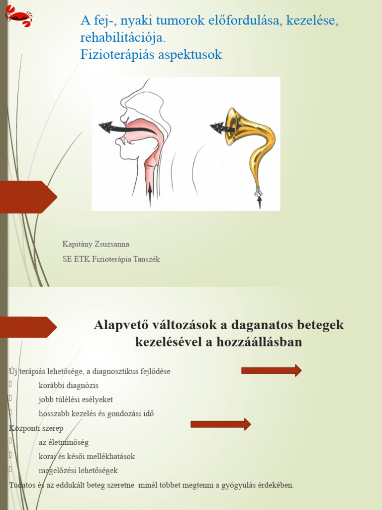 Beszédterapeuta Fej-Nyaki Tumorok | PDF