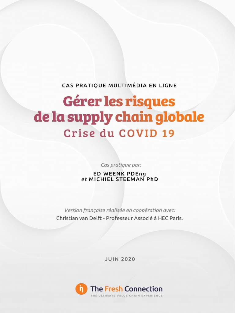 TFC Cas Pratique Gestion de Risques | PDF | Entrepôt