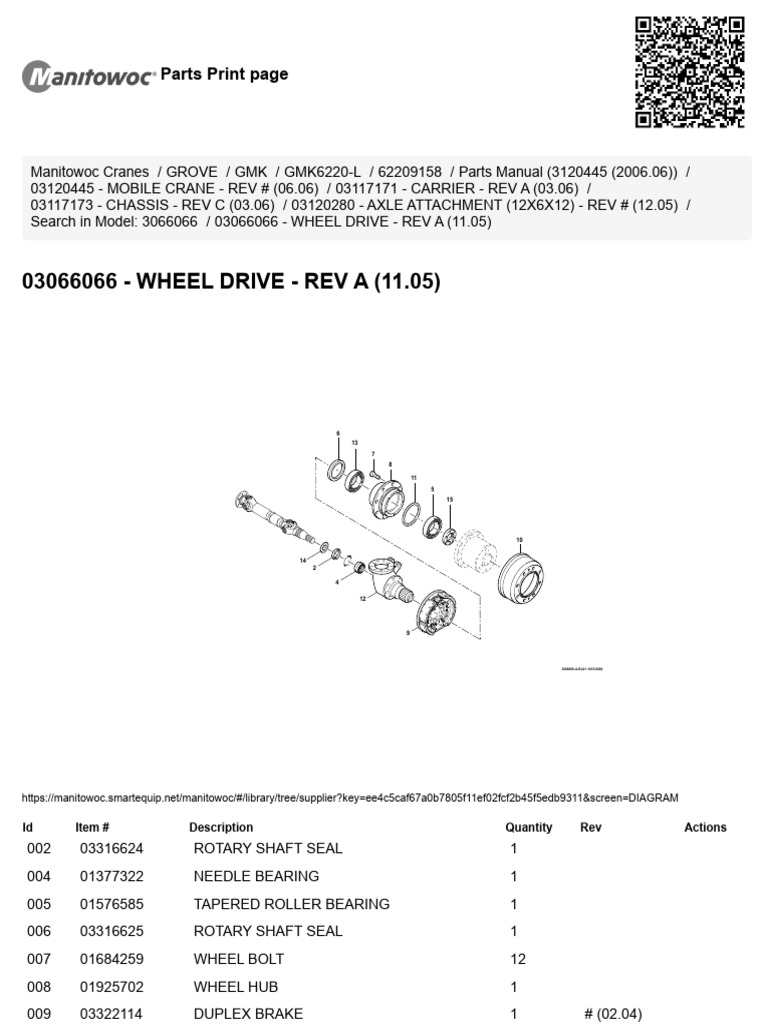 Parts Print View | PDF | Axle | Vehicles