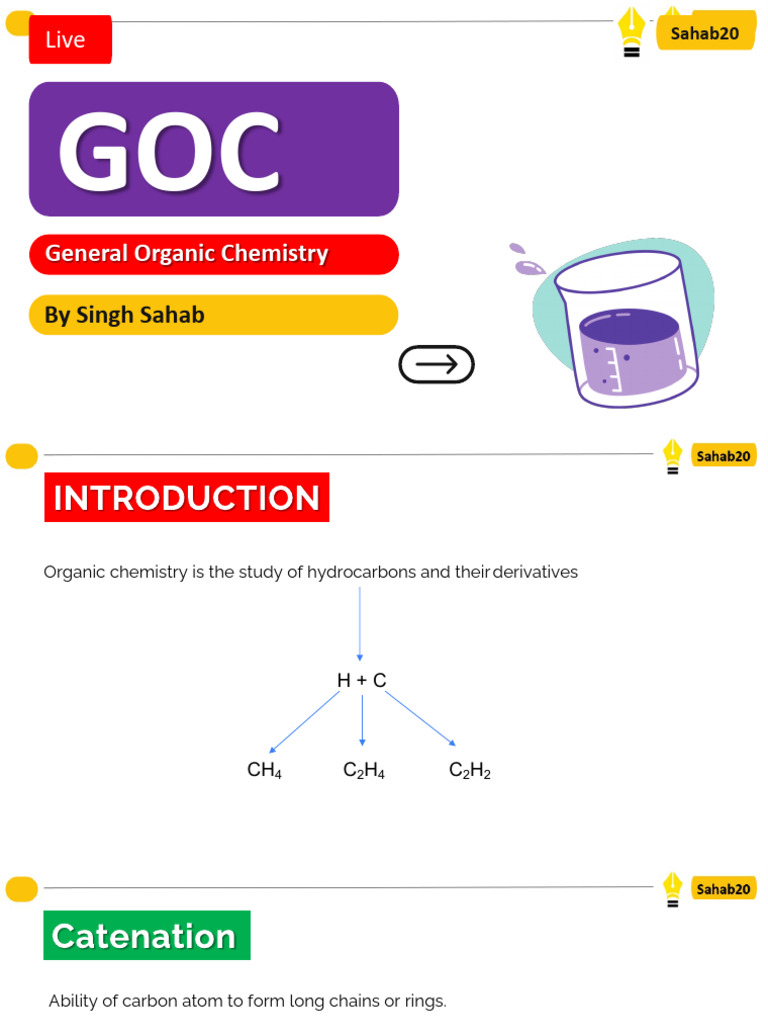 Complete GOC in One Shot by Singh Sahab | PDF | Aromaticity | Ion