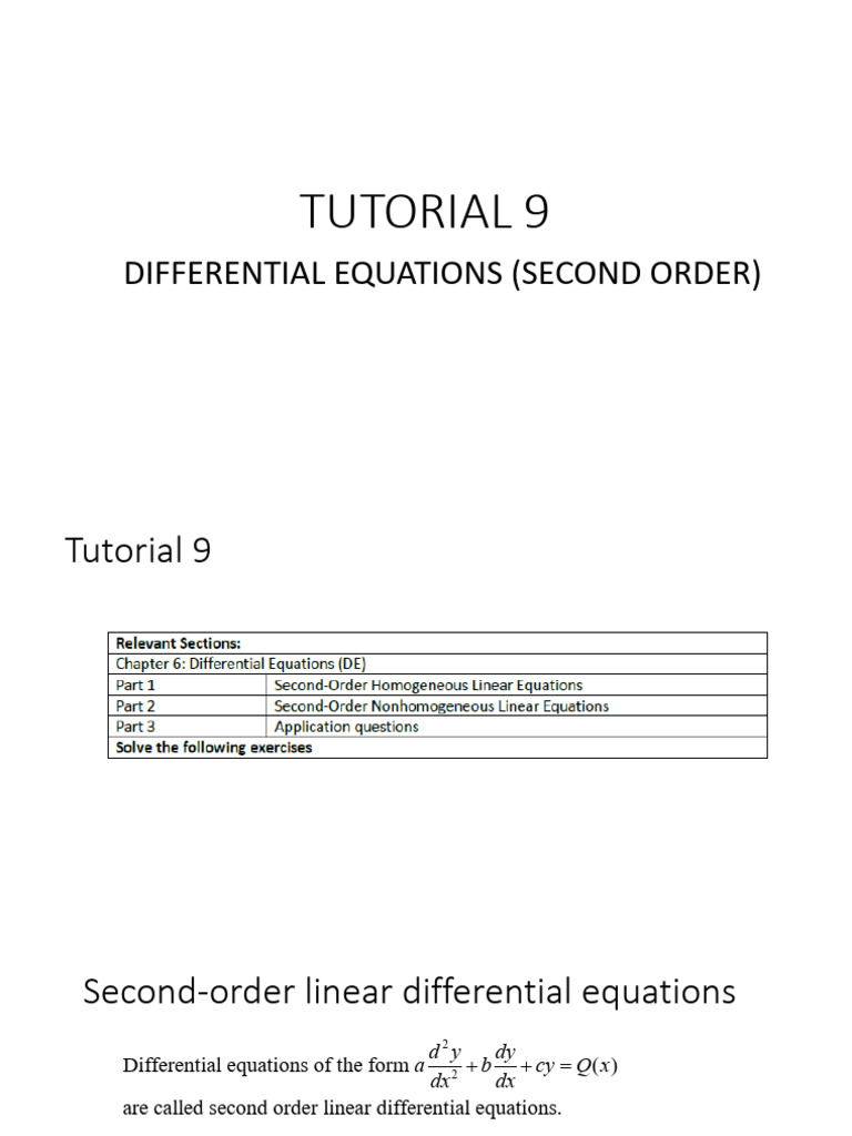Tutorial 9 | PDF | Mathematical Analysis | Algorithms