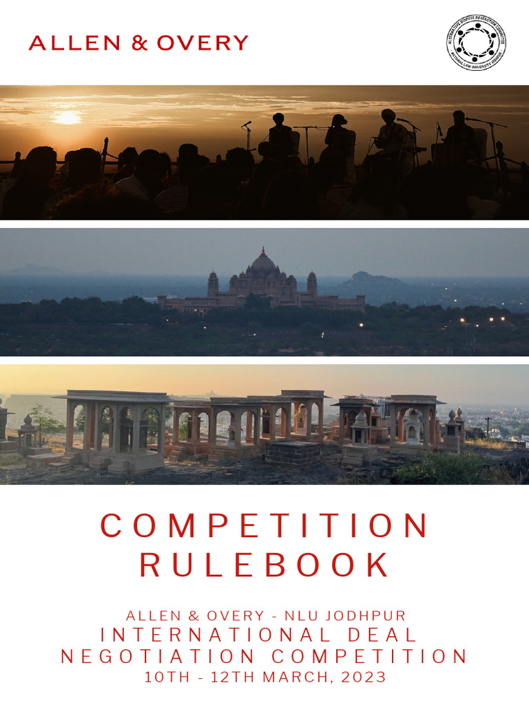 IDNC Rules | PDF | Negotiation