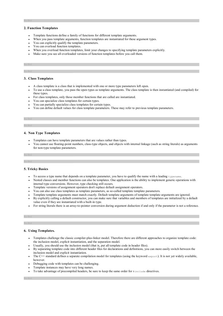 Templates Points | PDF