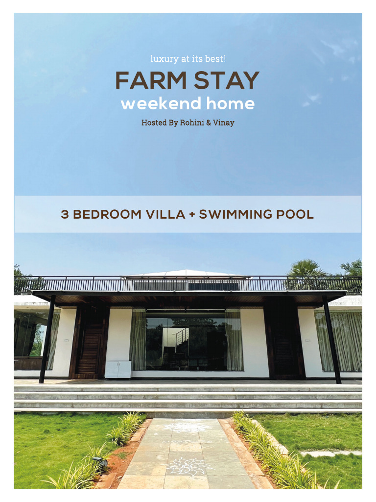 Farm Stay at Moinabad | PDF