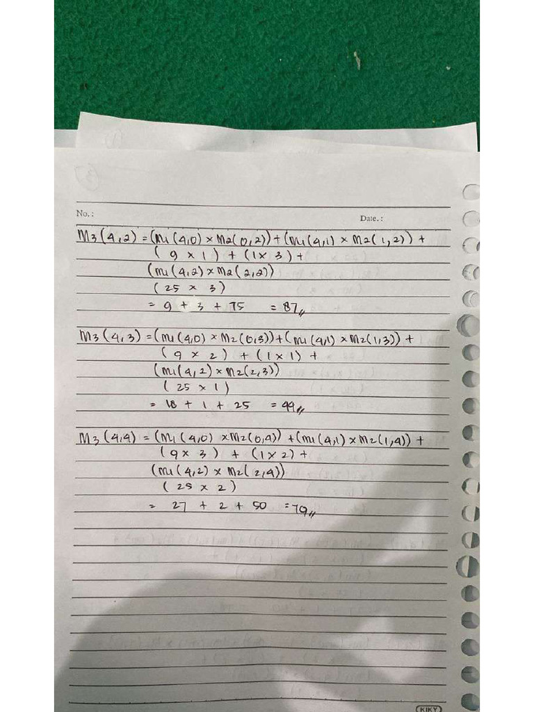 Matrik Perkalian | PDF Matrik Perkalian | PDF