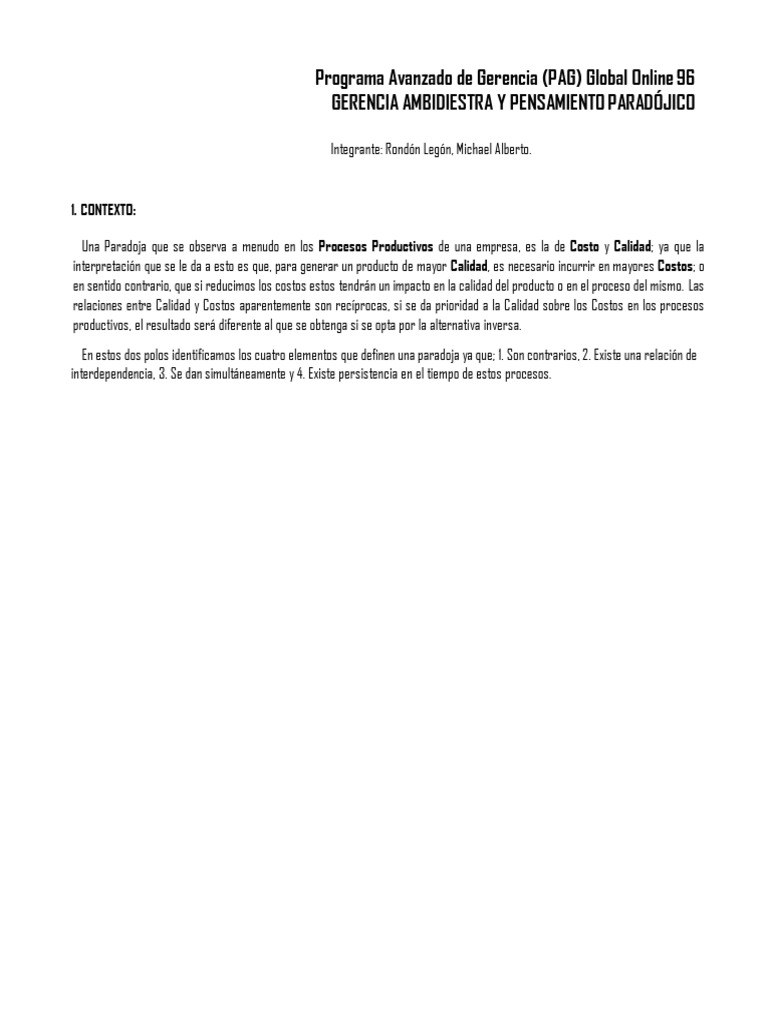 Navegador de Polaridades - Michael Rondon | PDF | Business | Negocios ...