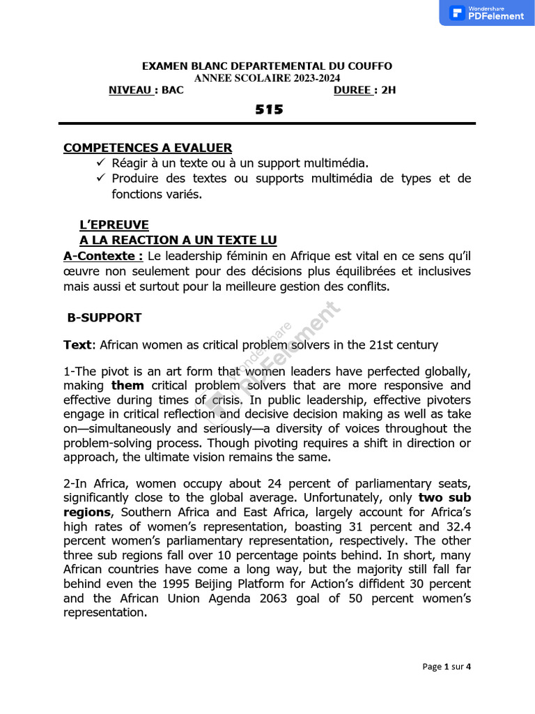 Anglais LV2 | PDF | Politics | Social Science