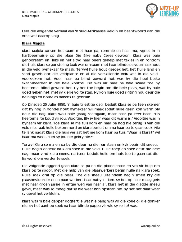 Begripstoets-1-Klara-Majola-1 | PDF